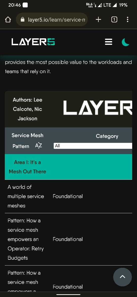 Improve Responsiveness of Table at Service Mesh Patterns Page · Issue #4202 · layer5io/layer5 ...