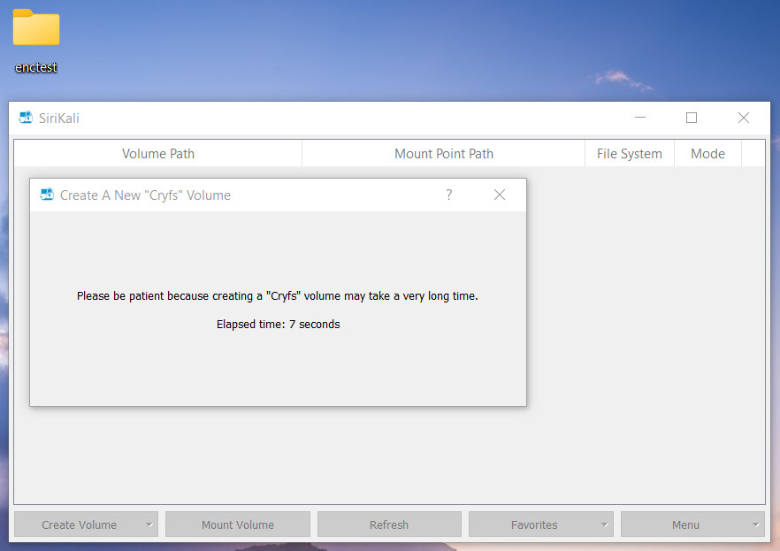 SiriKali does not work with CryFS · Issue #221 · mhogomchungu/sirikali · GitHub