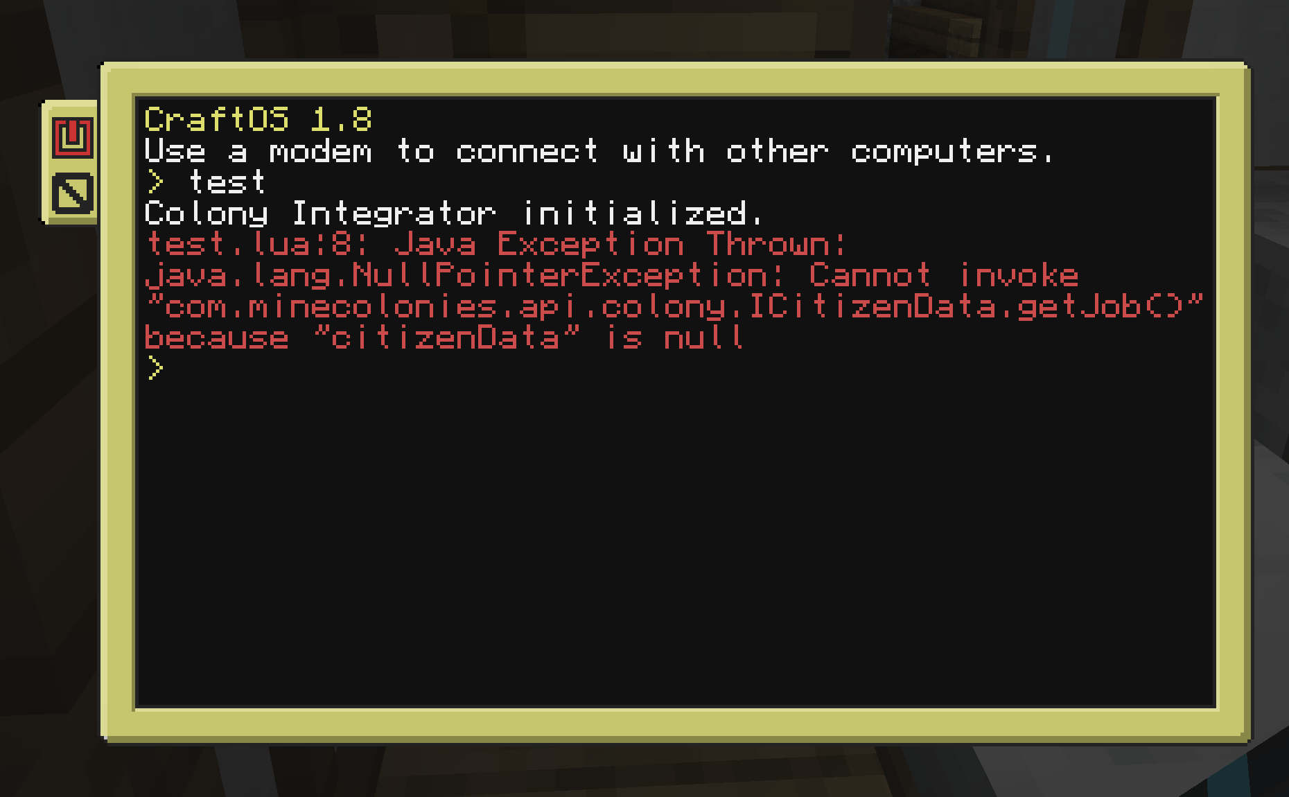 Minecolonies + ComputerCraft (CC:Tweaked) + Refined Storage + Advanced Peripherals script to ...