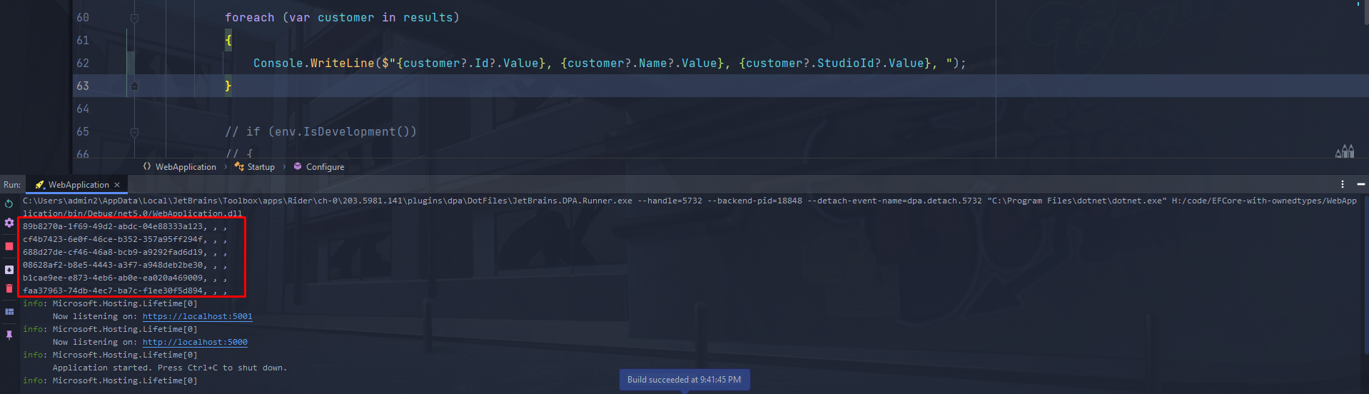 Ef Core Owned Types Dont Work For Loading Data But They Do For Saving · Issue 23788 · Dotnet