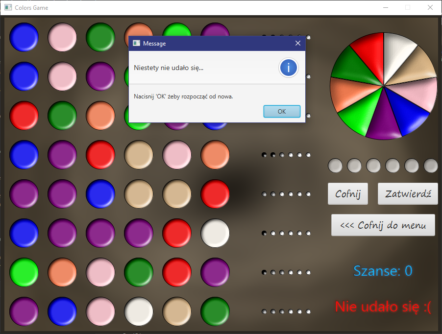 GitHub - mWasyluk/javafx_colors-game: A color guessing game