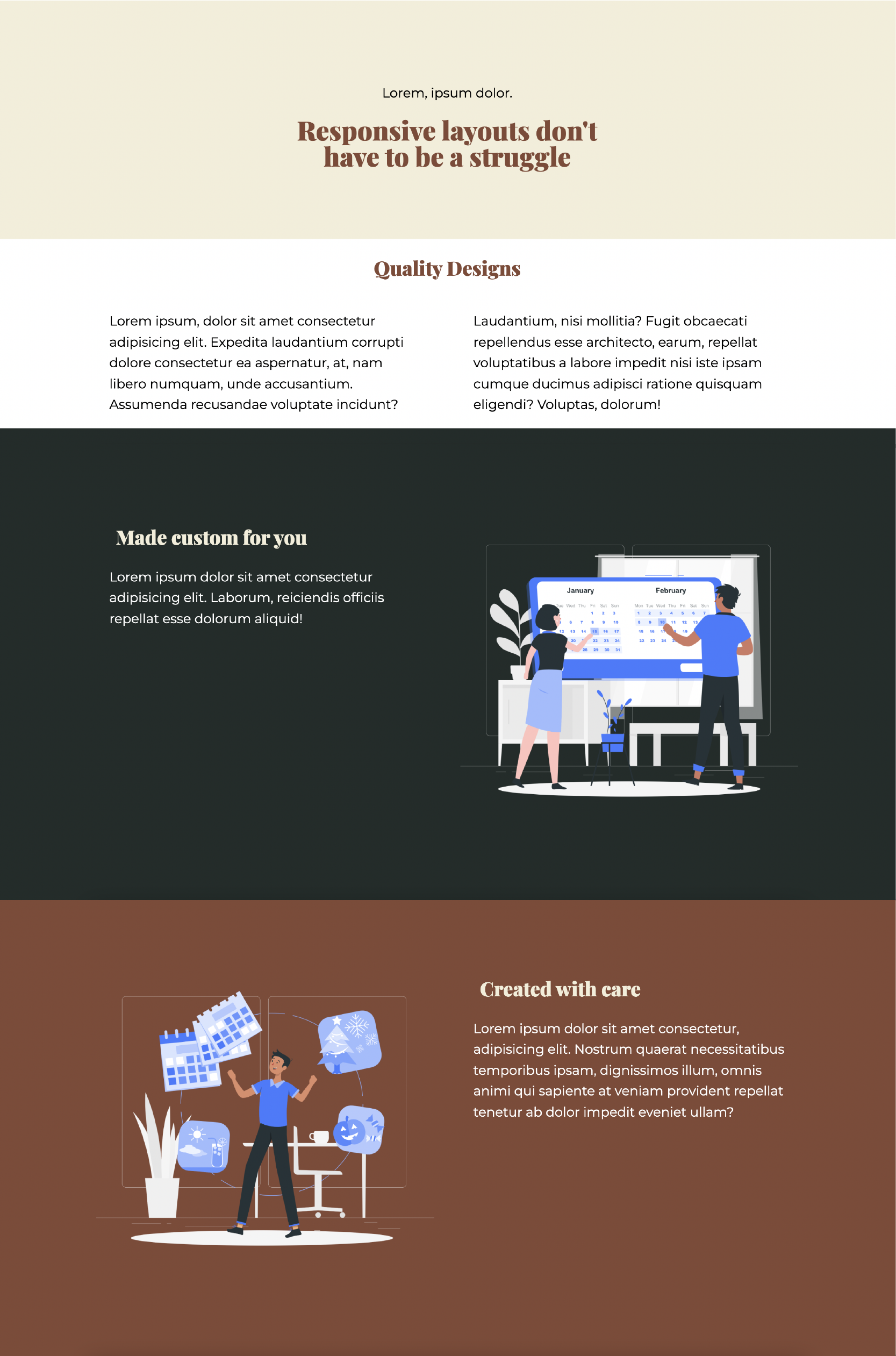 GitHub - taishiwalden/Responsive-Web-Layout: Simple yet robust ...