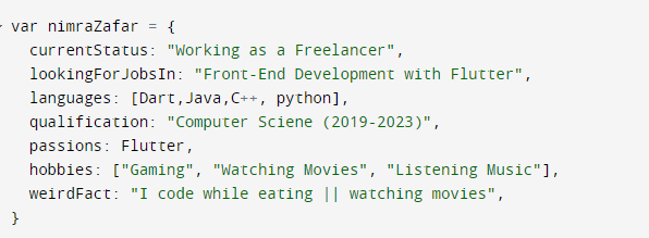 Nimra2001 (Nimra Zafar) · GitHub