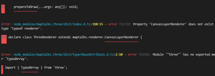 Angular 请问是支持maptalks.three的吗？ · Issue #321 · maptalks/maptalks.three · GitHub
