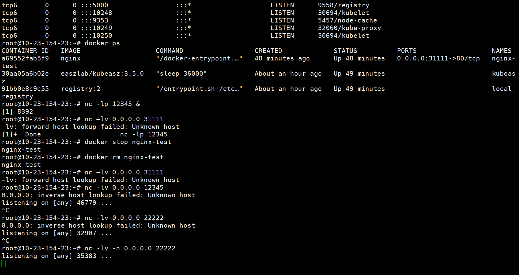 nc在debian系统下安装kubease后，端口会到处跳转 · Issue #1231 · easzlab/kubeasz · GitHub