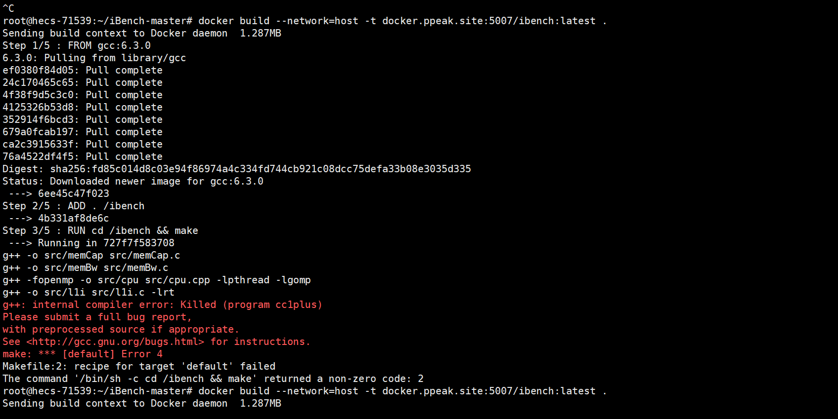 Dockerfile Make Error · Issue 9 · Stanford Mastibench · Github