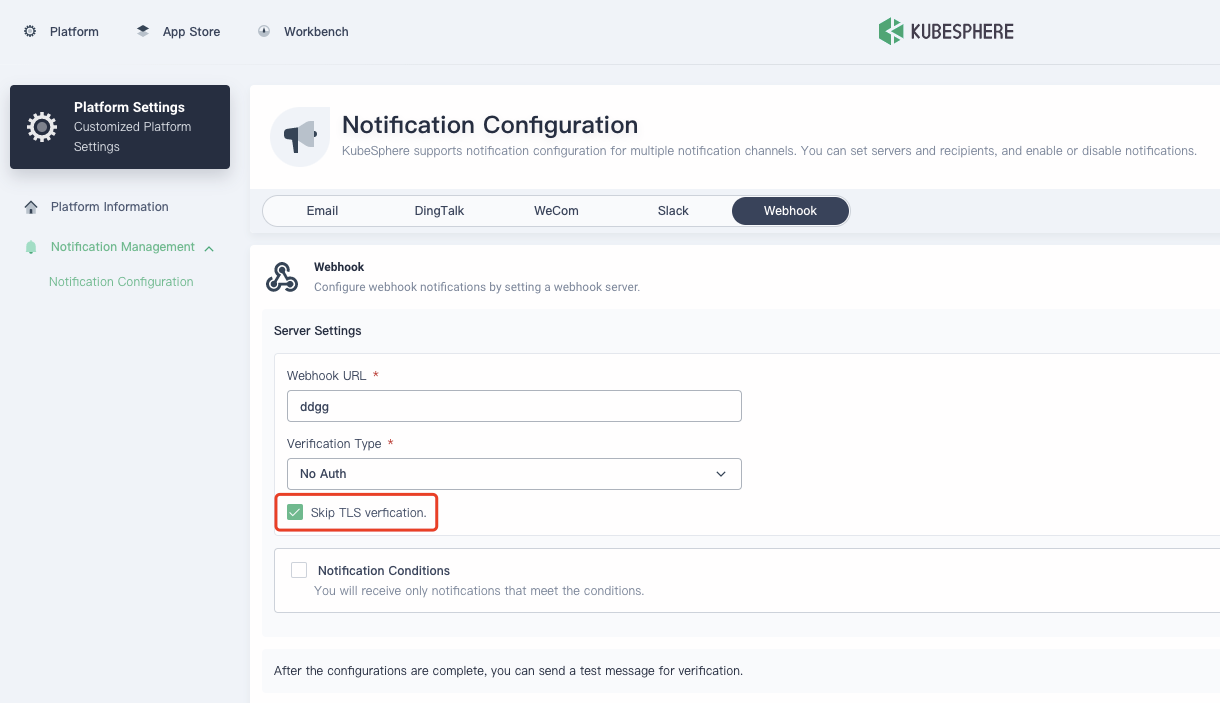The Skip Tls Verificaition Checkbox Cannot Be Selected · Issue 2326 · Kubesphere Console · Github