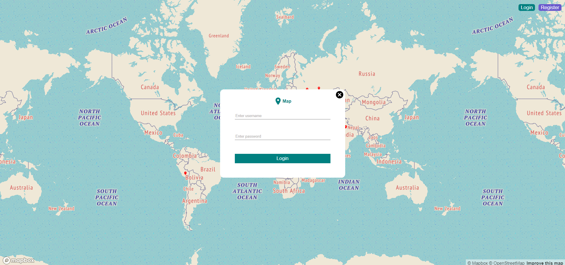 GitHub - mnnkhndlwl/mern-map-app