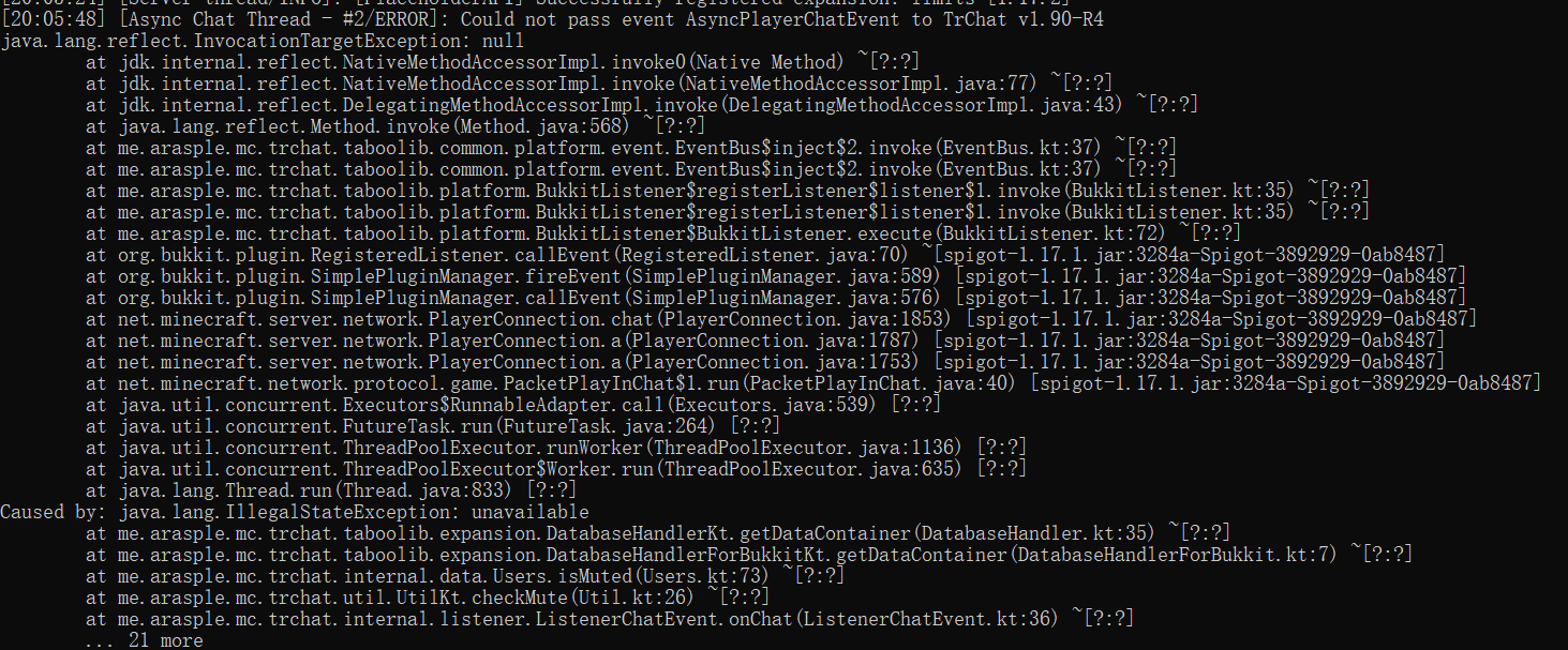 TrChat v1.90-R4 · Issue #39 · TrPlugins/TrChat · GitHub