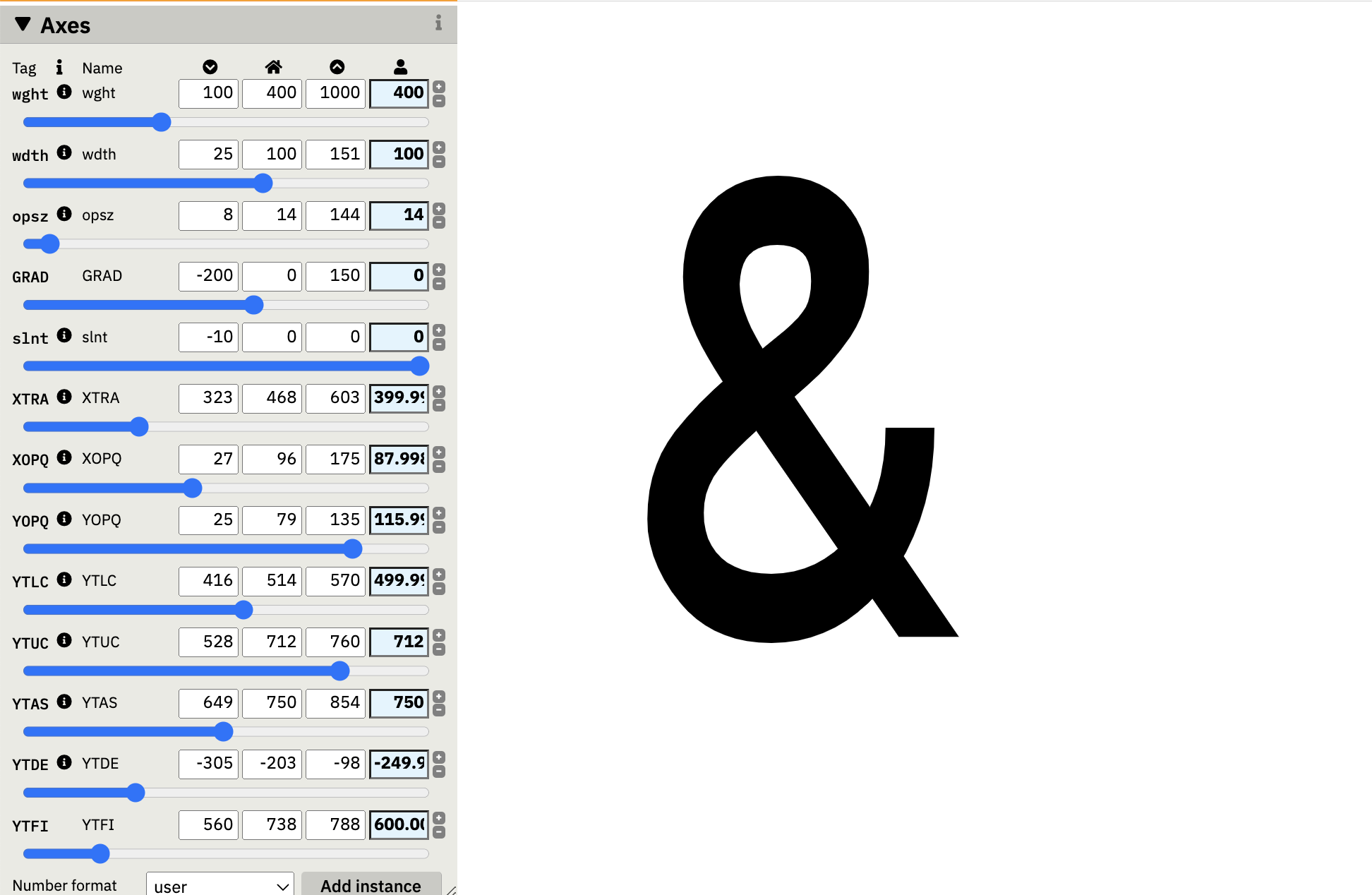 How are the parametrics axes set? (YTUC, YTLC, YTFI etc) · Issue #300 · googlefonts/roboto-flex ...