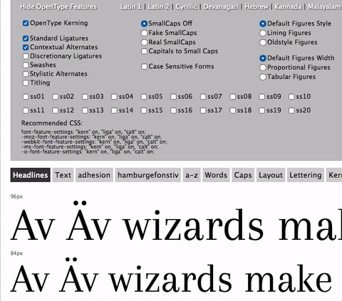 Arapey problems with kerning · Issue #262 · google/fonts · GitHub