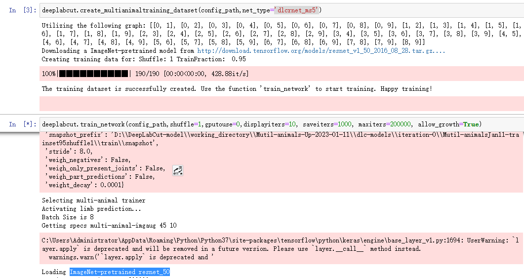 Unsupported network of type dlcrnet_ms5 · Issue #1692 · DeepLabCut/DeepLabCut · GitHub