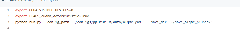 run.sh中没有dataset的字段 · Issue #1475 · PaddlePaddle/PaddleSlim · GitHub