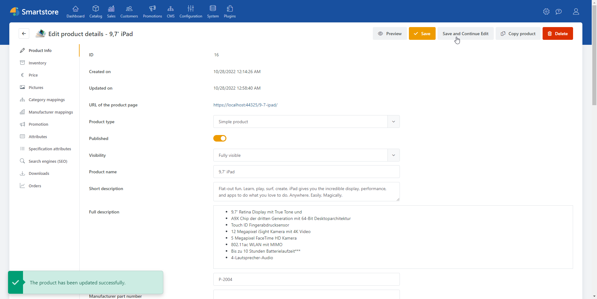 Specification attribute prompt without trying to add specification attribute · Issue #556 ...