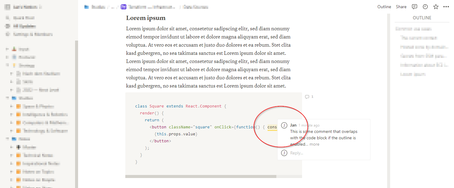 Outline conflicts with new Notion comments · Issue #70 · GorvGoyl/Notion-Boost-browser-extension ...