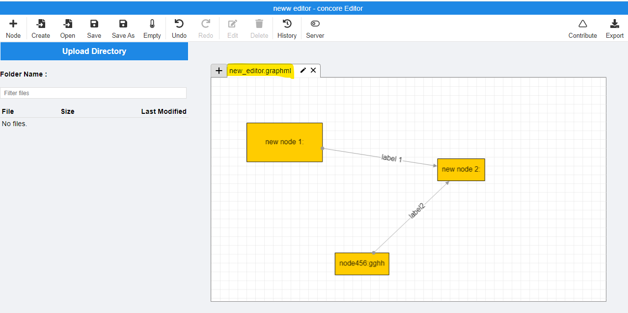 Unable to change the workflow name of an existing graphml file · Issue #124 · ControlCore ...