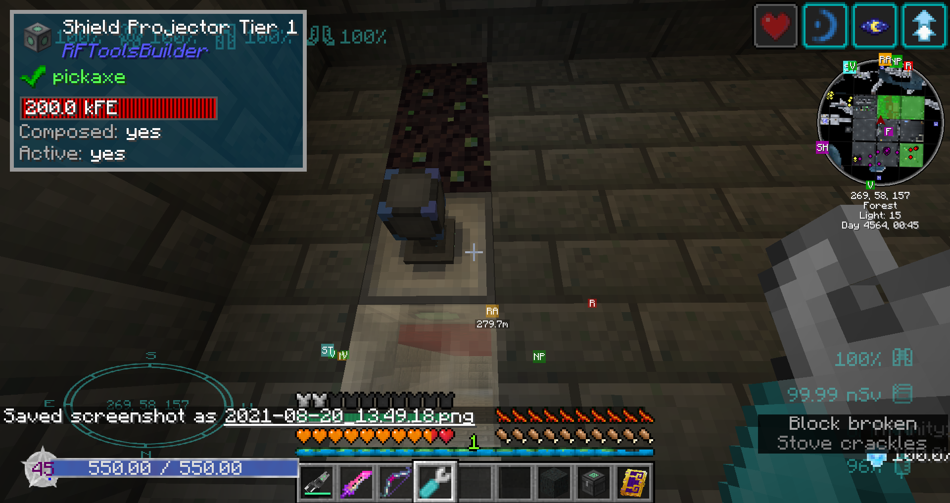 [1.16.5] Mimic shield stuck in active state · Issue #66 · McJtyMods ...