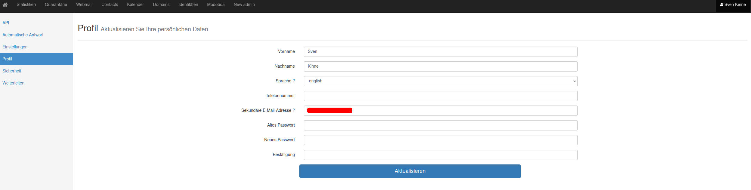 can't change profil language · Issue #2604 · modoboa/modoboa · GitHub