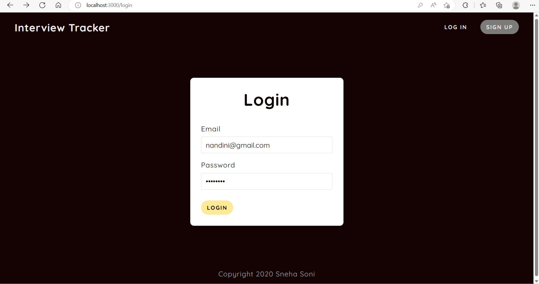 GitHub - snehasoni100/interview_tracker