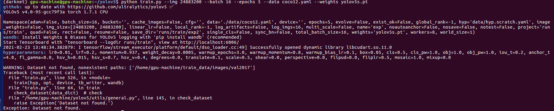 Custom Dataset Training · Issue #311 · ultralytics/yolov5 · GitHub