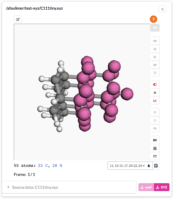 Expose absolute positions of atoms - i.e. each visible atom's X and Y ...