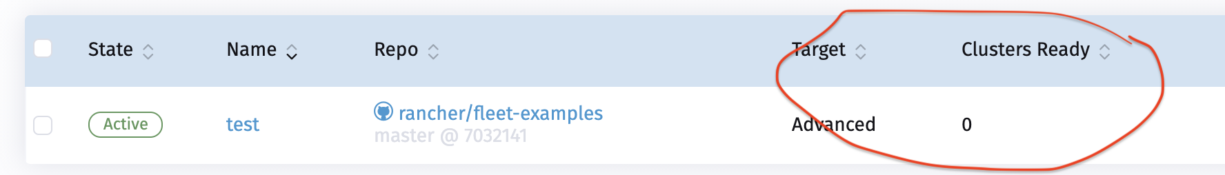 Cluster state goes to "out of sync" which lead to failing to create Gitrepo on SELinux enabled ...