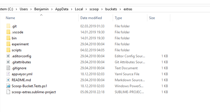 Removing buckets does not work properly · Issue #1794 · ScoopInstaller/Extras · GitHub