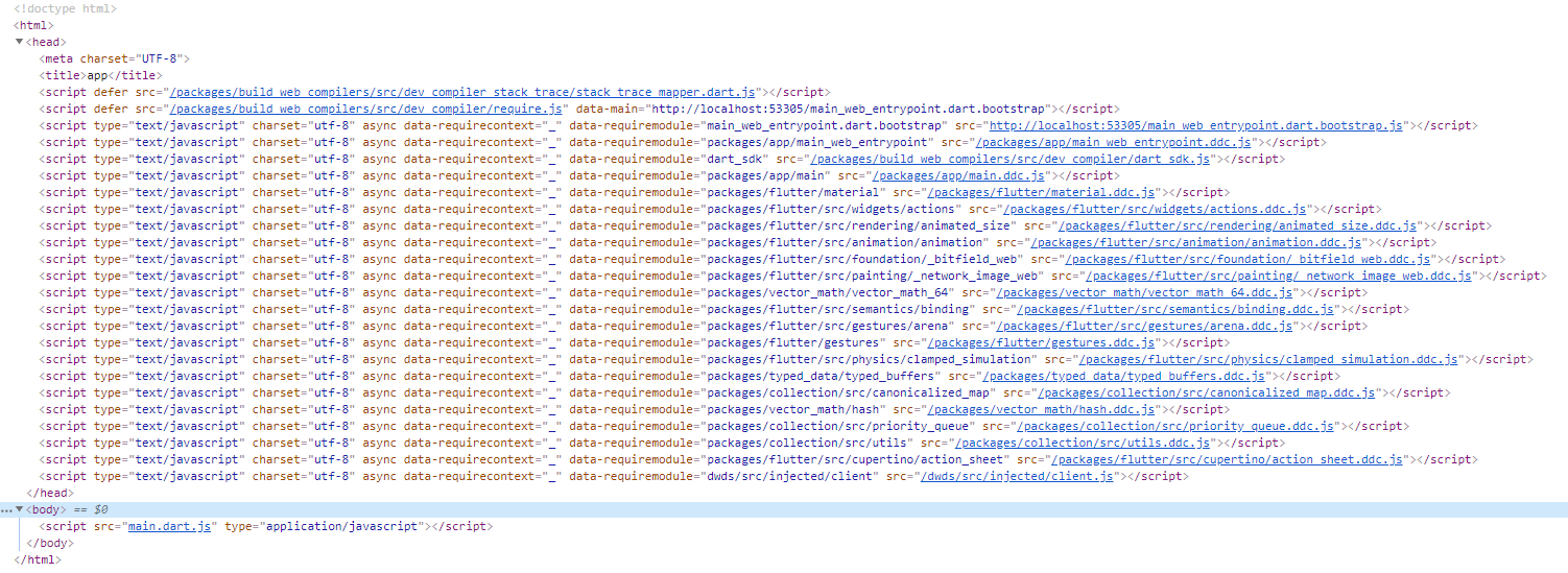 Flutter Run D Chrome Is Frozen In Building App For The Web · Issue 41248 · Flutterflutter 0837