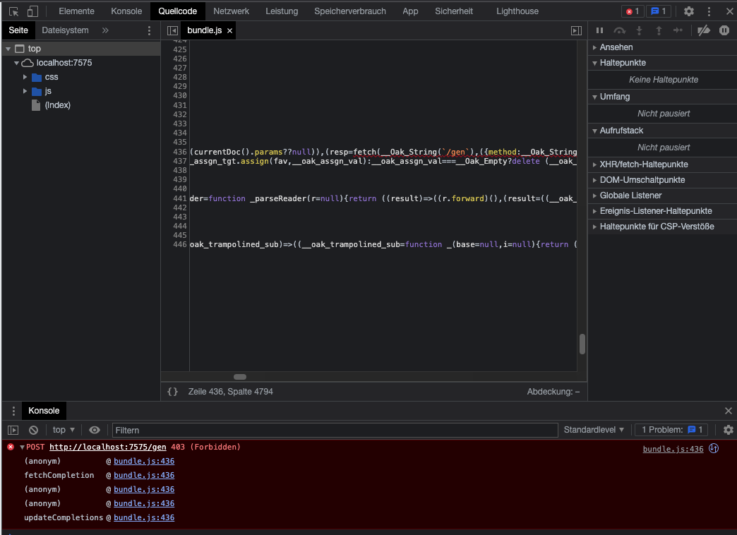 locally ? · Issue #1 · thesephist/calamity · GitHub