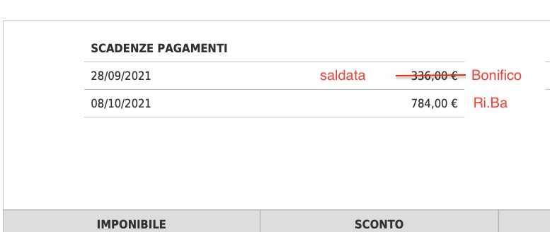 Gestione acconto e relativa modalità di pagamento · Issue #1016 · devcode-it/openstamanager · GitHub