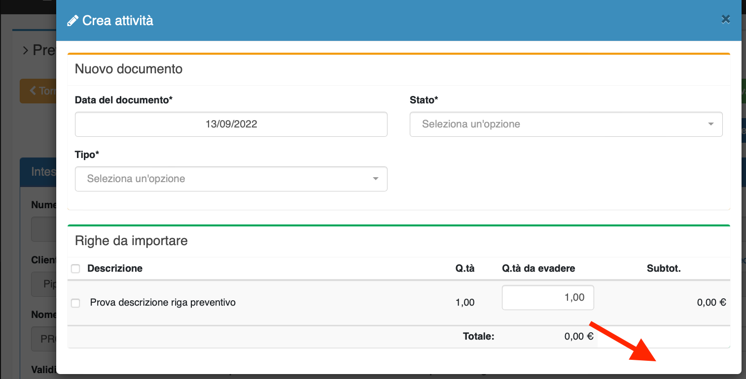 Creare attività da preventivo · Issue #1082 · devcode-it/openstamanager · GitHub