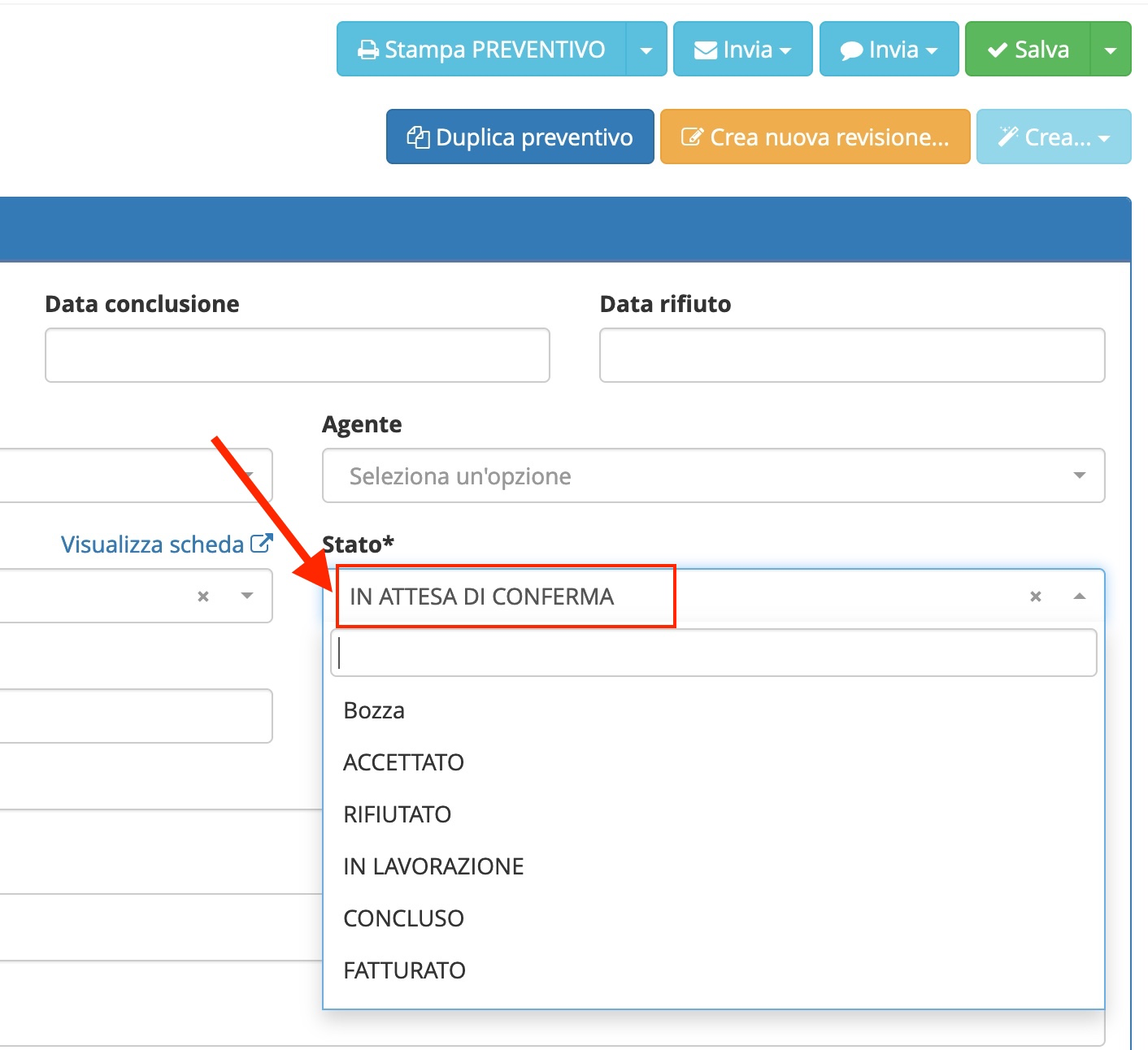 Preventivo - Cambio stato in automatico con invio email · Issue #1083 · devcode-it ...