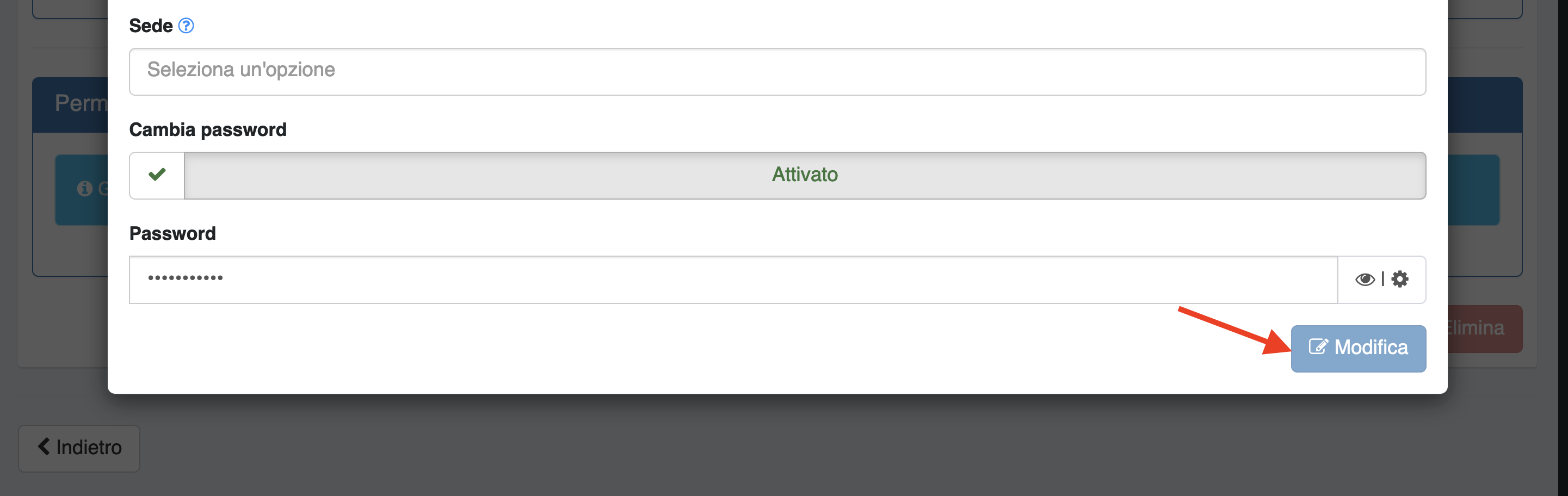 Cambio password utente · Issue #1308 · devcode-it/openstamanager · GitHub