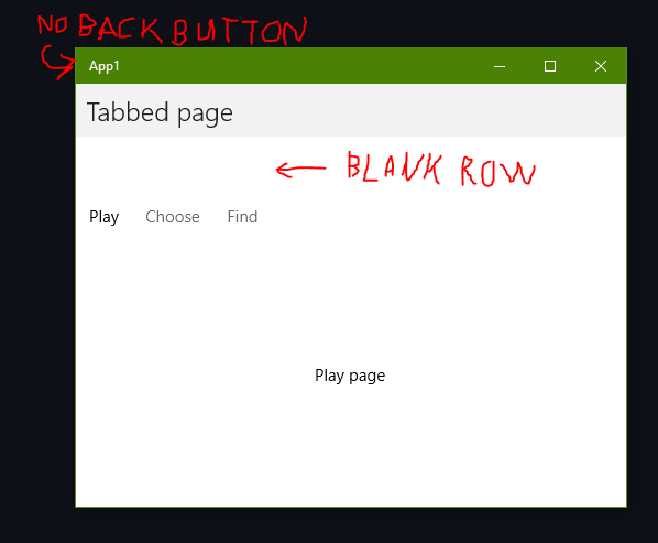 [Bug] [Forms] [UWP] Functional and visual issues when using tabbed page navigation · Issue #2362 ...