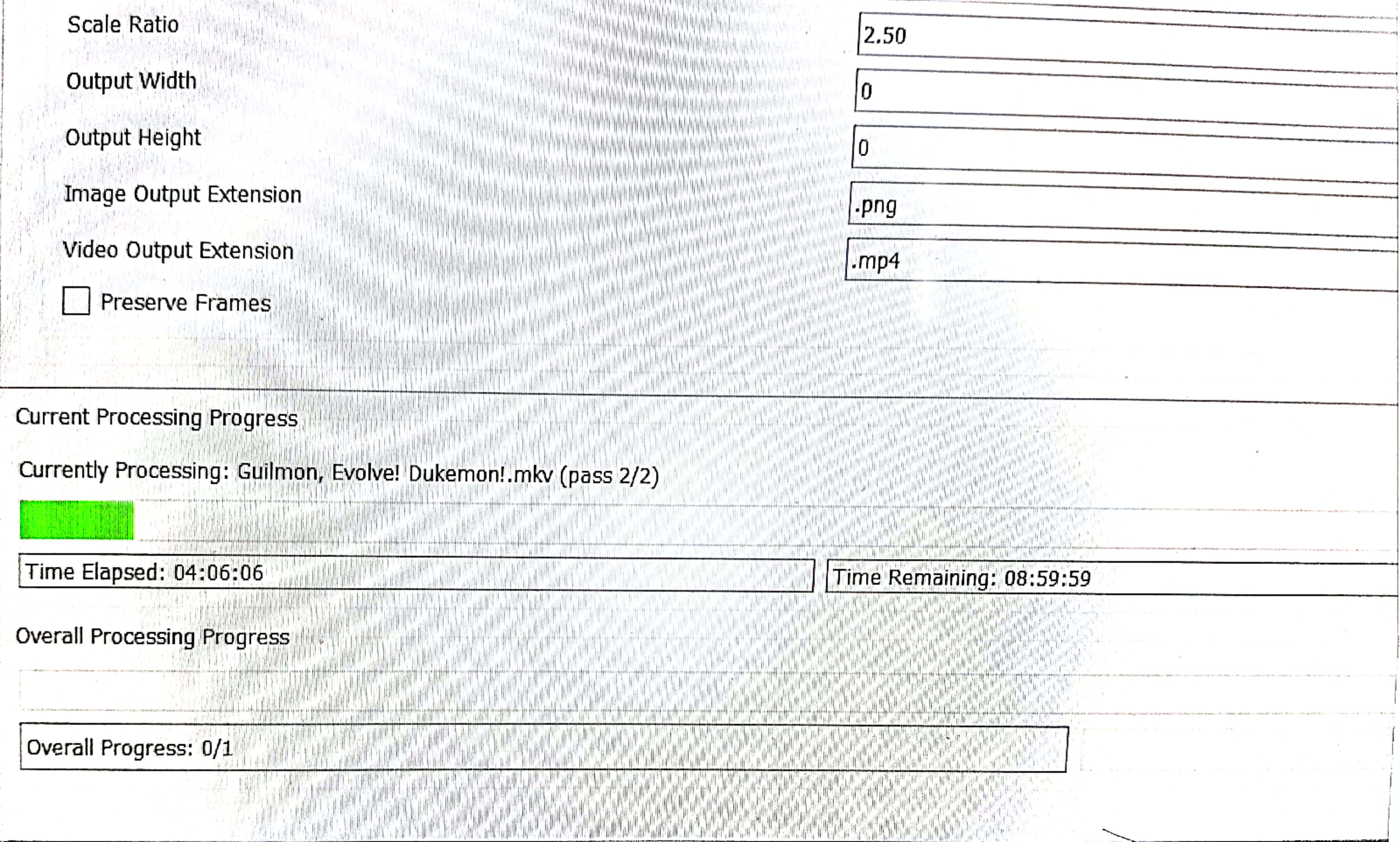 Very slow upscaling · Issue #420 · k4yt3x/video2x · GitHub