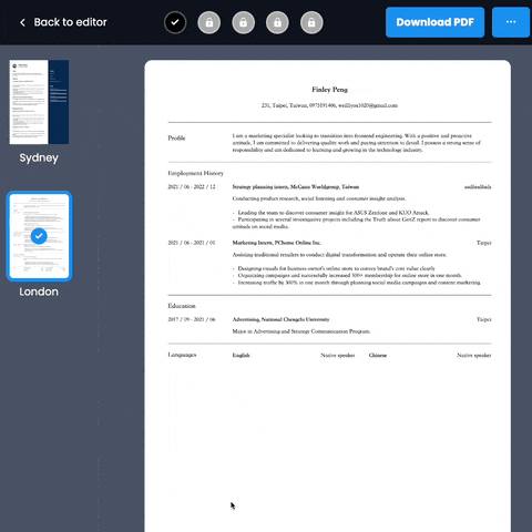 GitHub - rdcvgt/ResumeSnap