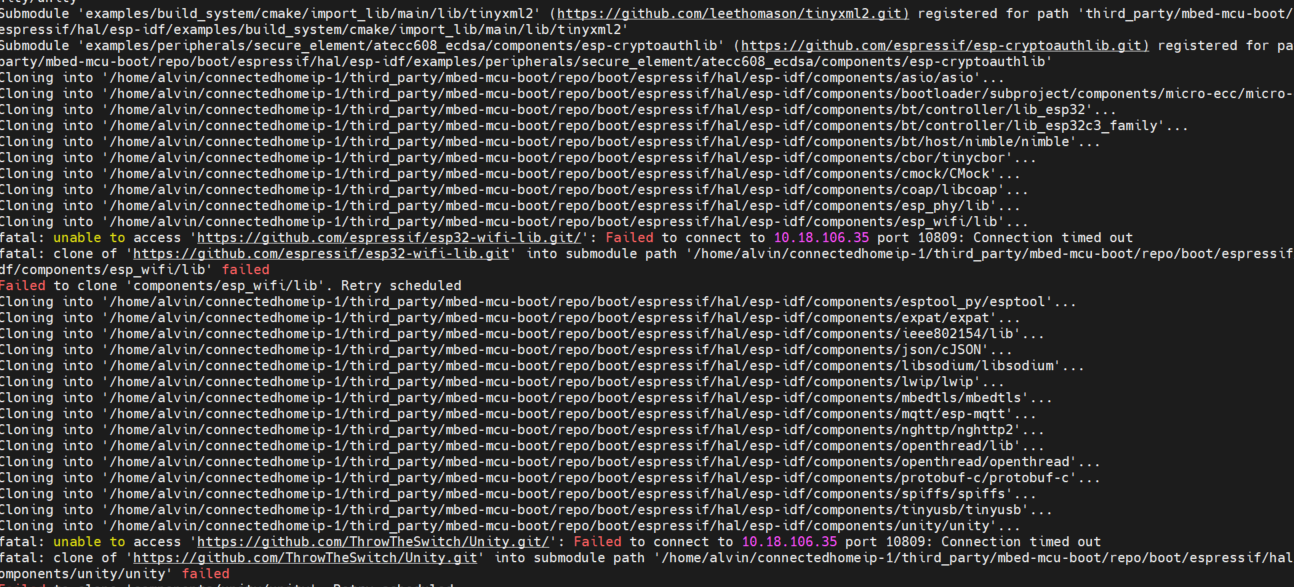 Mbed Mcu Boot Mbed Mcu Boot Repo Include Too Much Submodule · Issue 25391 · Project Chip