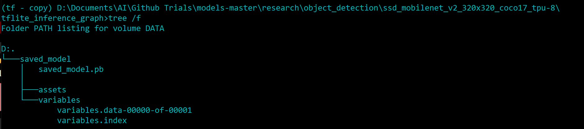 Exported TFLite Inference Graph (Step 1), but can't Convert to TFLite ...