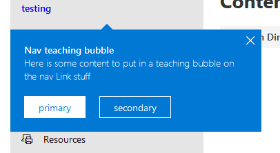 API surface for Tooltip/Callout doesn't allow proper position of beak even with DirectionalHint ...