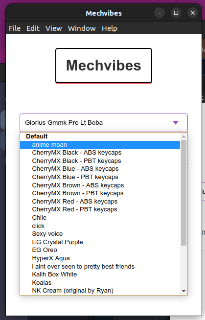 Remove the random soundpacks from Mechvibes Linux AppImage · Issue #219 ...
