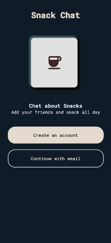 GitHub - DuanBoomer/Snack-App: A simple snack app to chat about your favourite snacks.