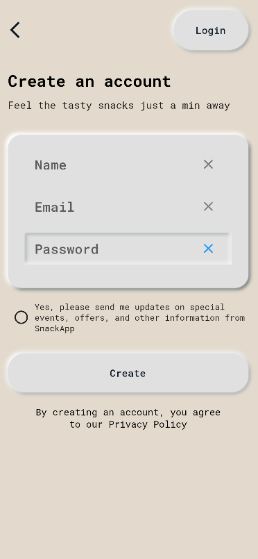 GitHub - DuanBoomer/Snack-App: A simple snack app to chat about your favourite snacks.