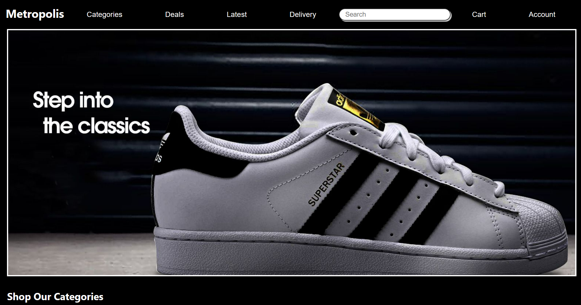 GitHub - DuanBoomer/metropolis: A e-commerse website for all your needs