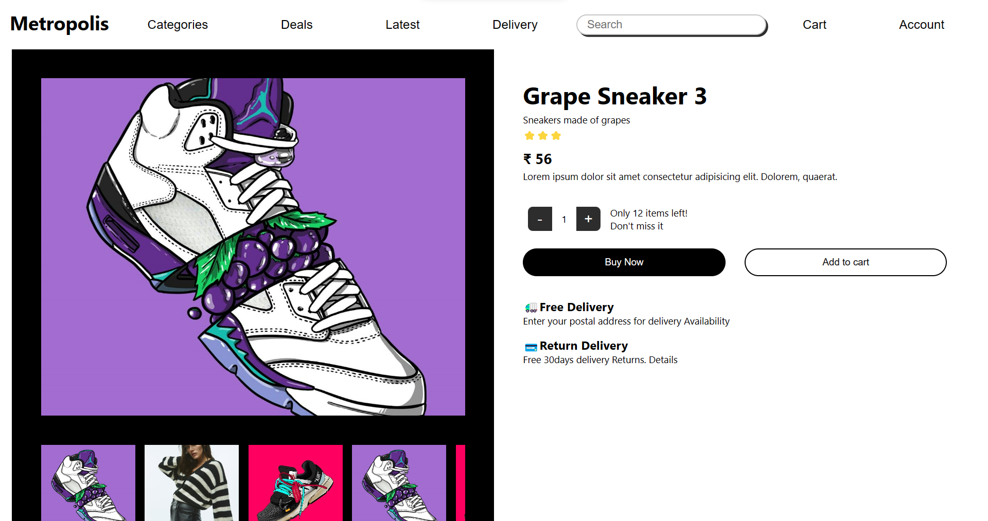 GitHub - DuanBoomer/metropolis: A e-commerse website for all your needs