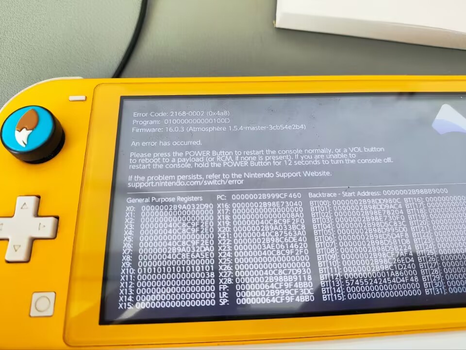 An error occurs when exiting · Issue #119 · XITRIX/Moonlight-Switch · GitHub