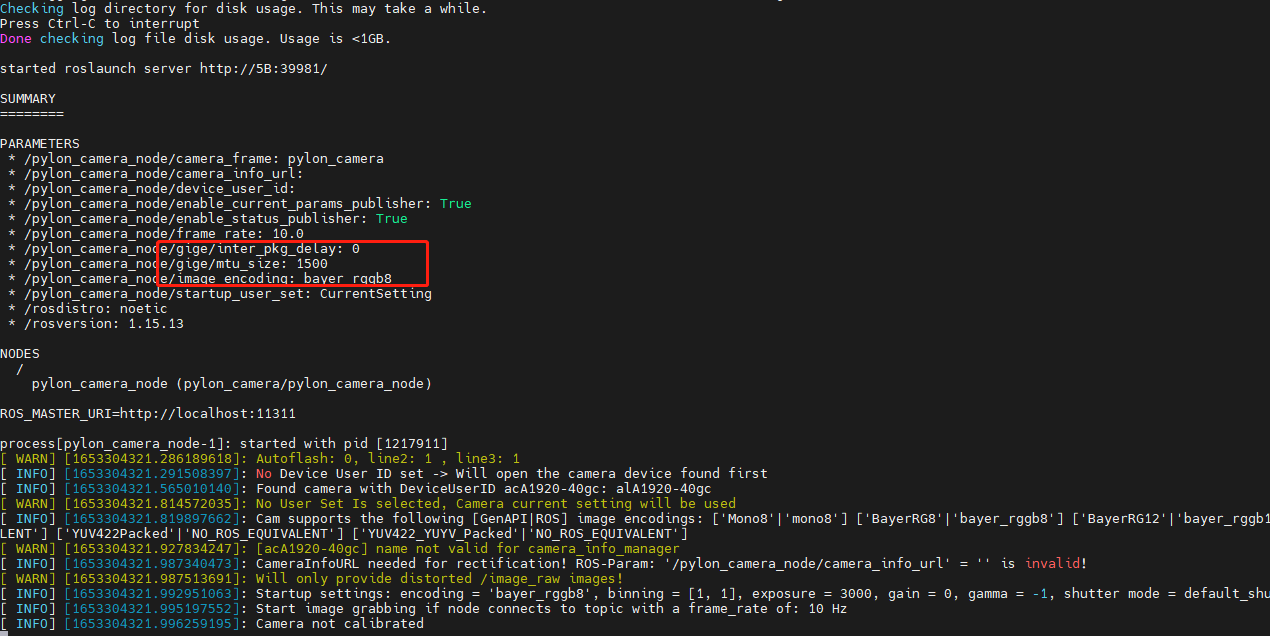 error: ‘pylon_camera::PylonCameraImpl ::CBaslerInstantCameraT {aka class Pylon ...