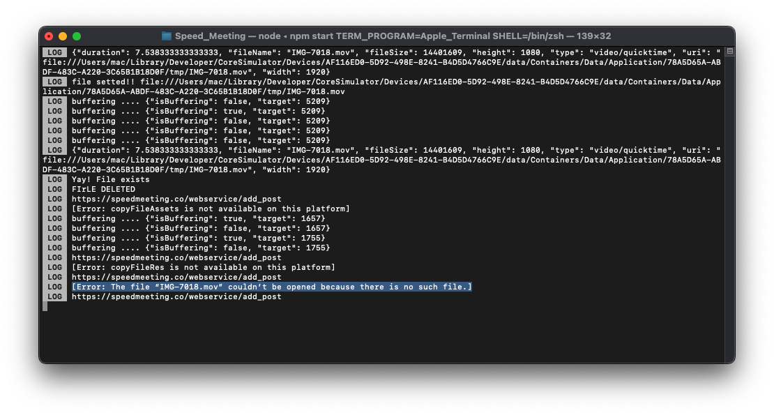 Error The File “img 7018mov” Couldnt Be Opened Because There Is No Such File · Issue 1183 