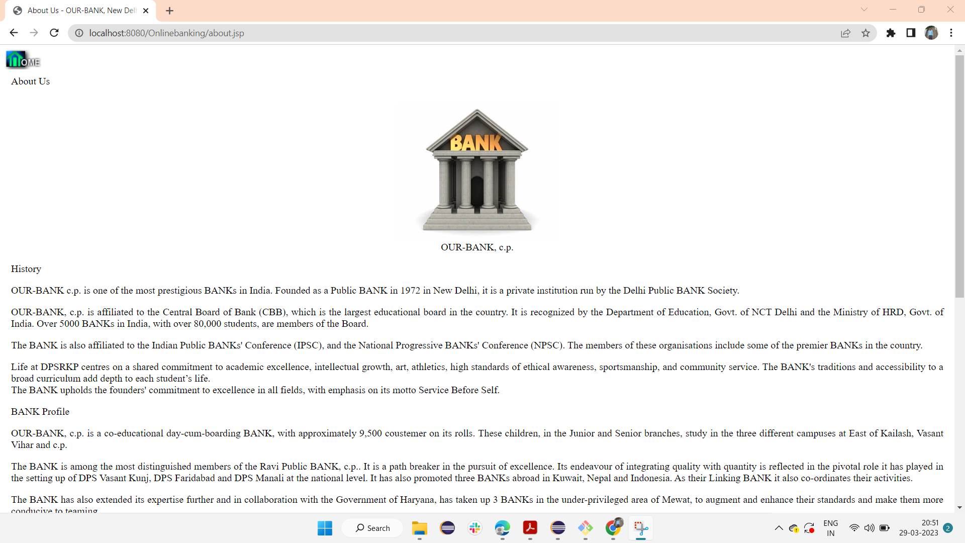 GitHub - RohitBrijwasi/Online-Banking-JSP-Servlet