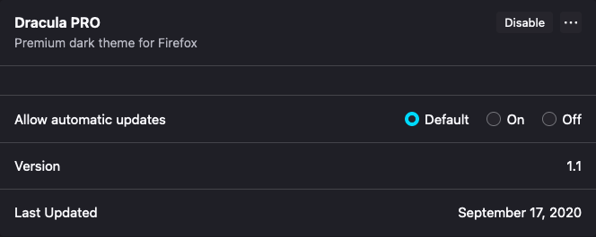Low color contrast in search bar while selected · Issue #4 · dracula ...
