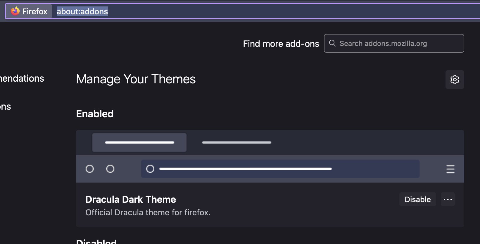 Low color contrast in search bar while selected · Issue #4 · dracula ...